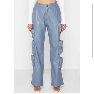 Maniere De Voir | Pants & Jumpsuits | Maniere De Voir Vegan Leather ...